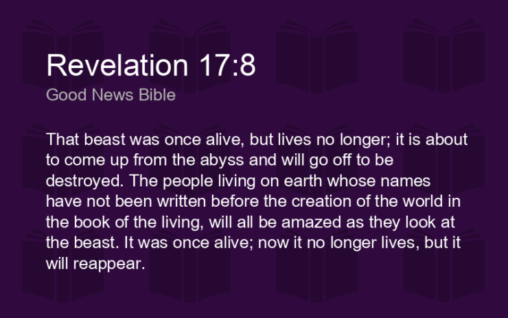 “And yet is” or “And shall come” in Revelation 17:8? - KJV Today
